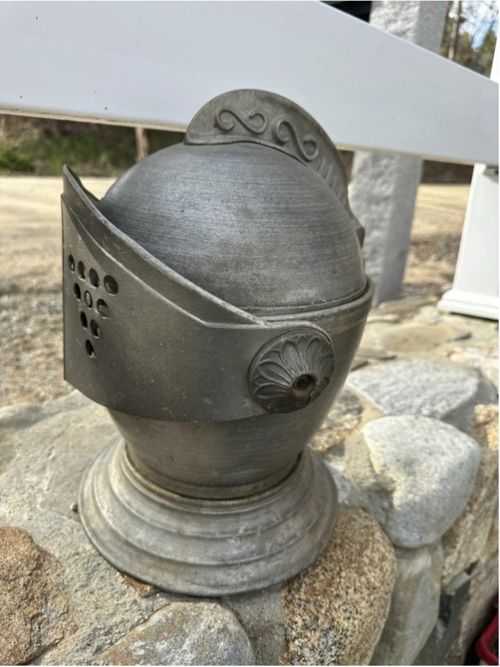 Knight | Dining | Vintage 670s Italy Metal Armor Medieval Ice Bucket ...